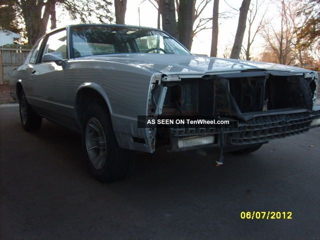 1987 Monte Carlo Ss T Tops
