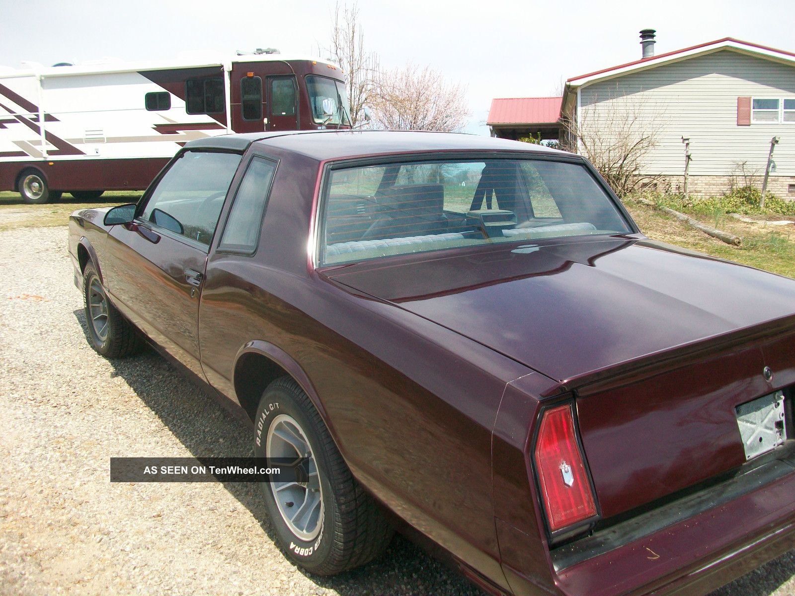 1986 Monte Carlo Ss T Tops Runs Good Automatic