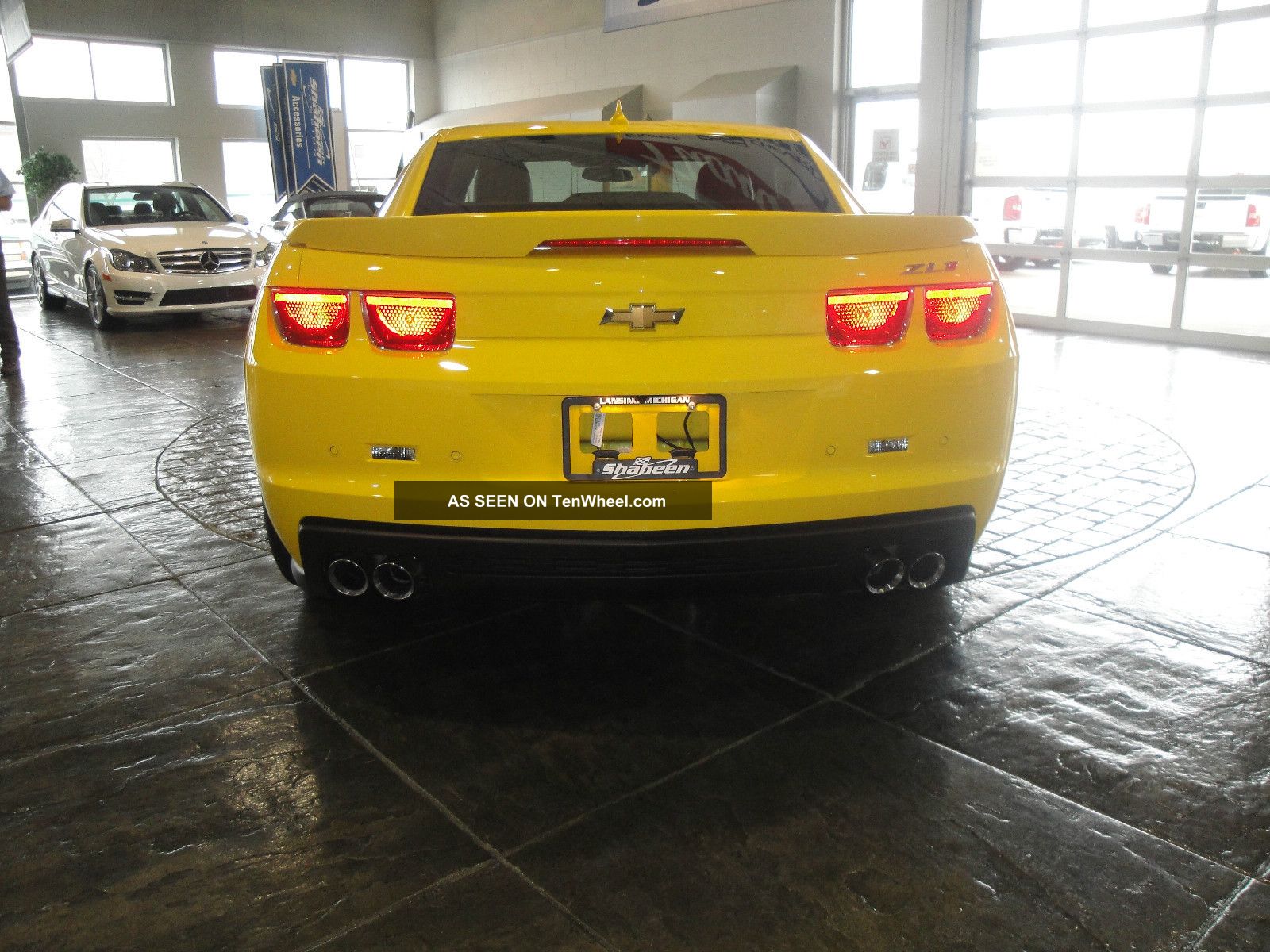 2013 Rally Yellow Supercharged Camaro Zl1 Automatic Carbon Fiber Below Msrp