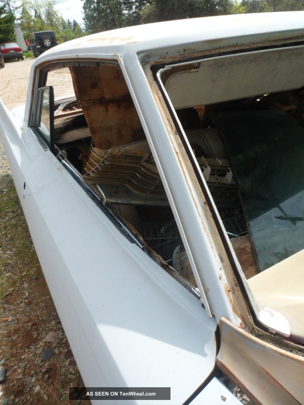 1963 Cadillac Deville 2dr Hardtop Front Bucket Seat W / Center Consul ...