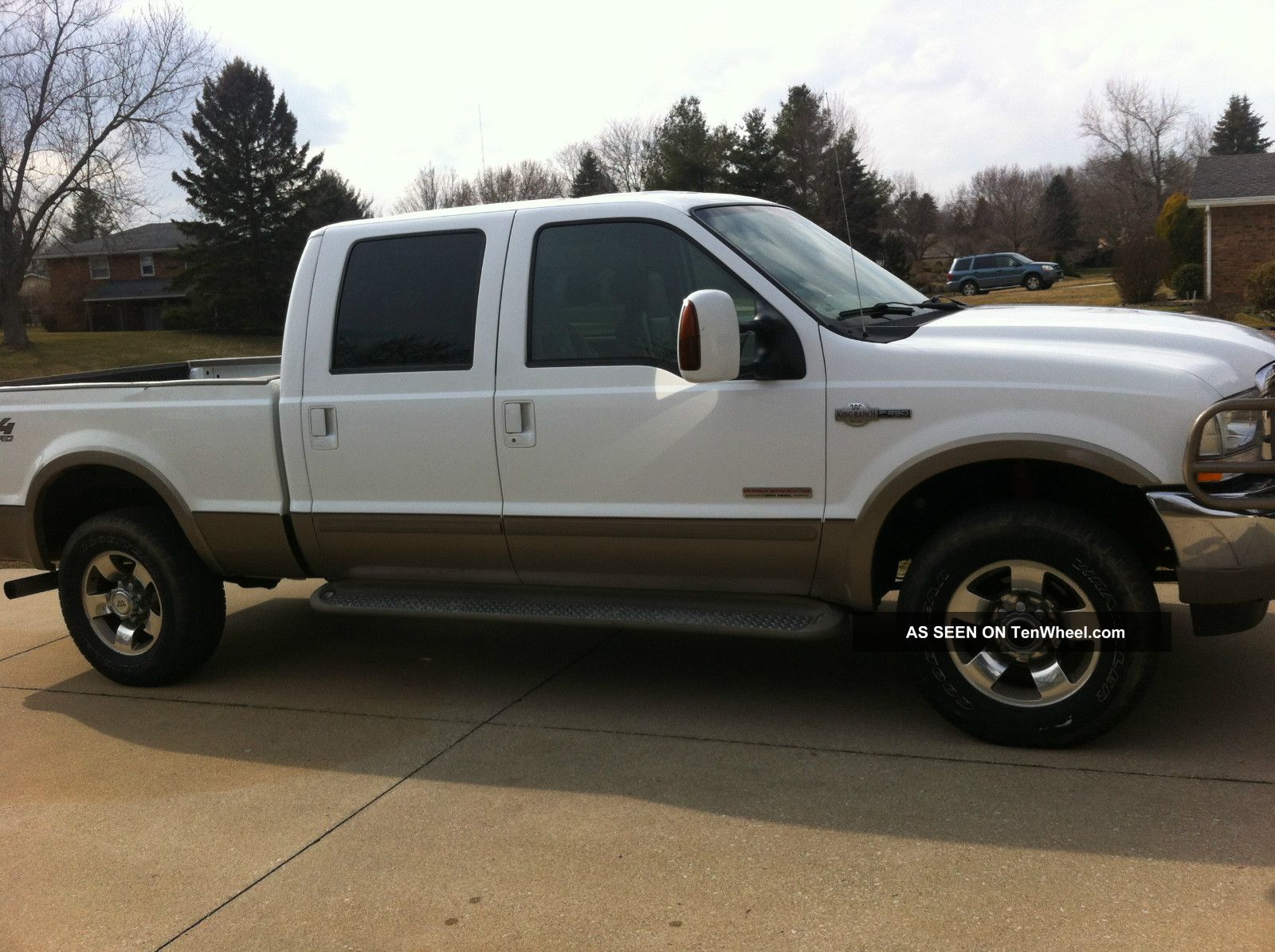 2004 Ford F - 250 Duty King Ranch Crew Cab Pickup 4 - Door 6. 0l