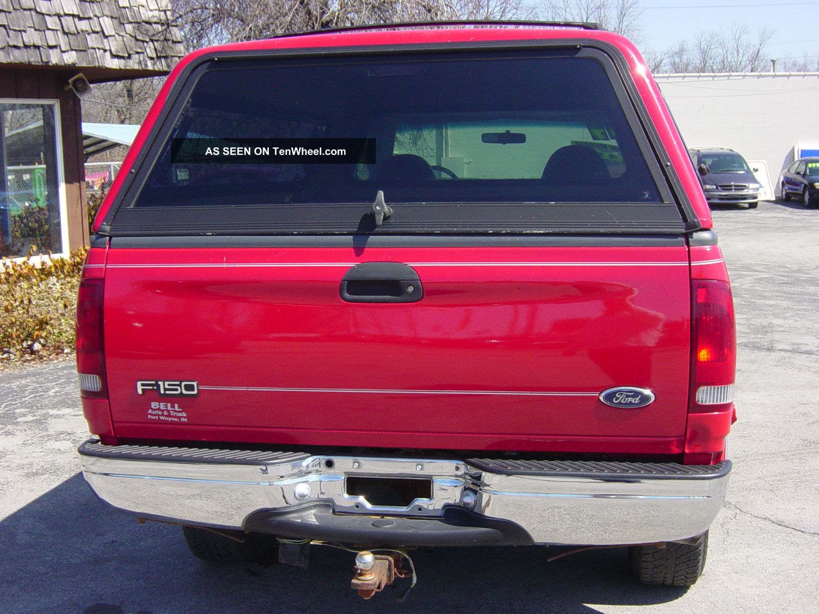 1999 Ford F - 150 Xlt Standard Cab Pickup 2 - Door 5. 4l 4x4 Bright Red