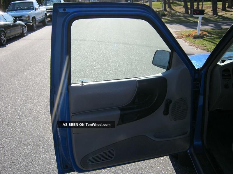 Blue 1998 Ford Ranger Xlt Standard Cab Pickup 2 - Door 2. 5l