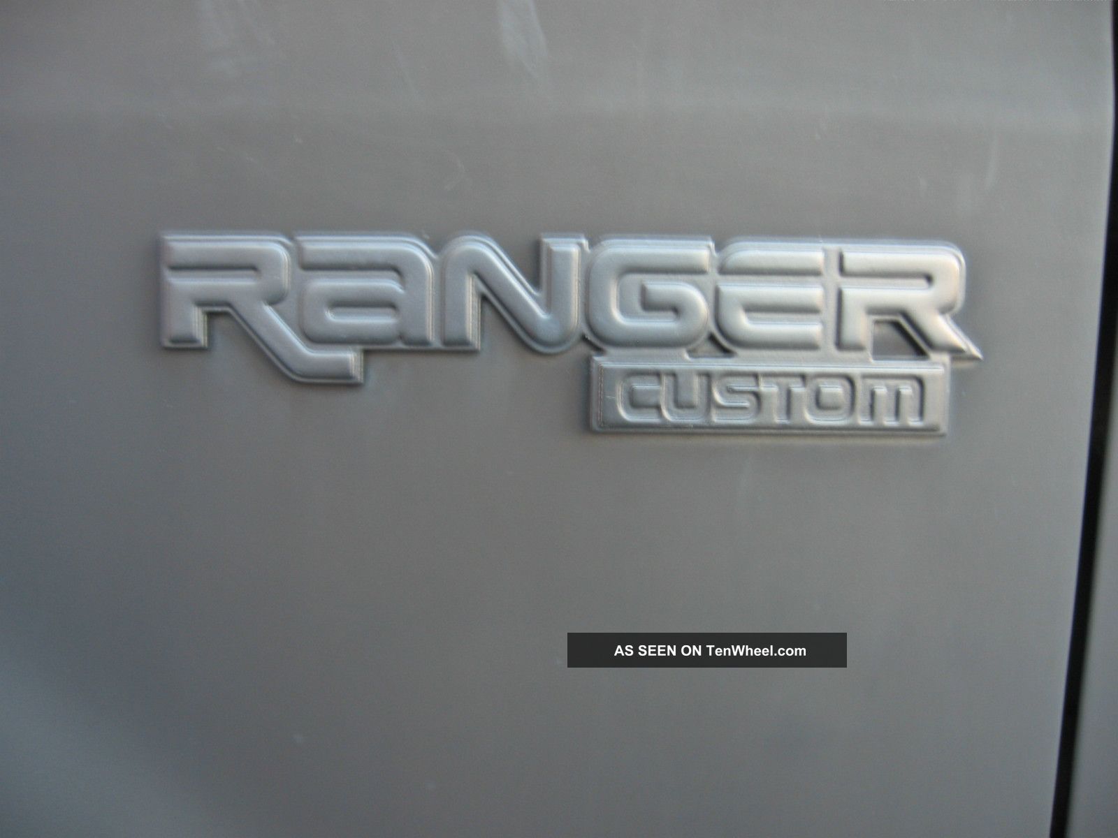 1989 Ford Ranger Flat Black 2 Wheel Drive Longbed 2. 3 4 Cylinder Auto ...