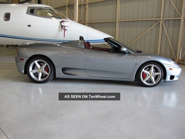2003 Ferrari 360 Spider Convertible 2 - Door 3. 6l In Grigio Titanio