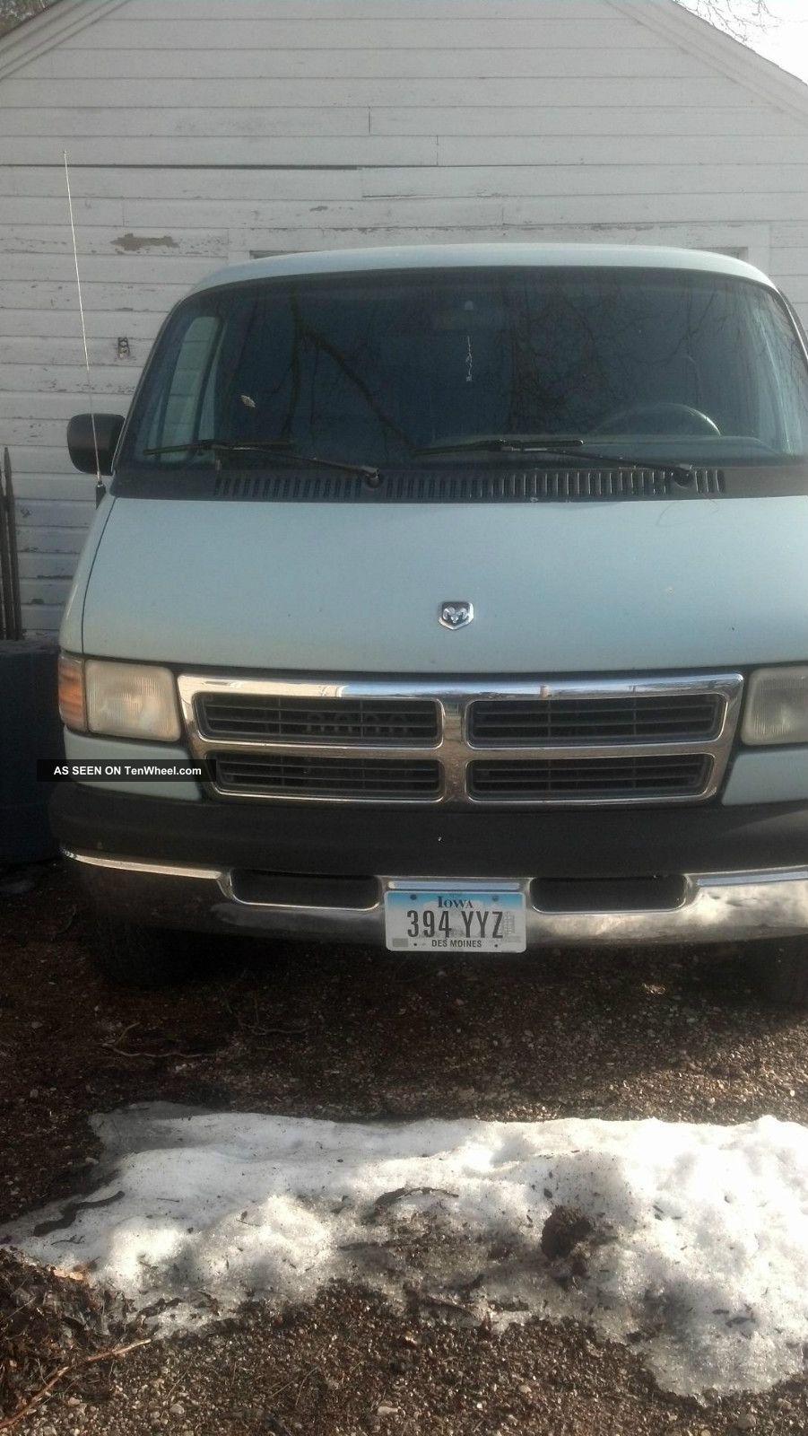 1997 Dodge B2500 Base Standard Cargo Van 3 - Door 3. 9l