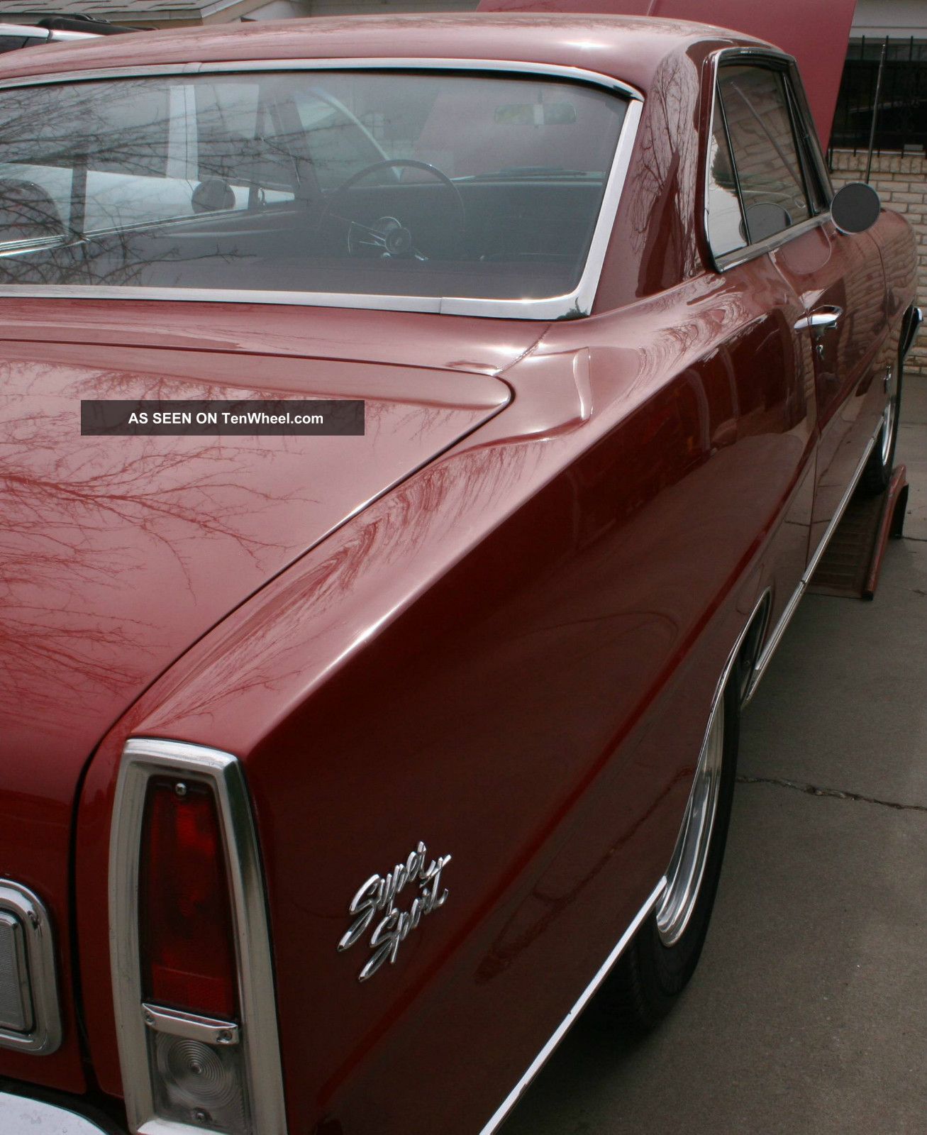 1966 Chevrolet Nova Ss (sport) Real Red / Red With The Real " 118 " Ss Vin