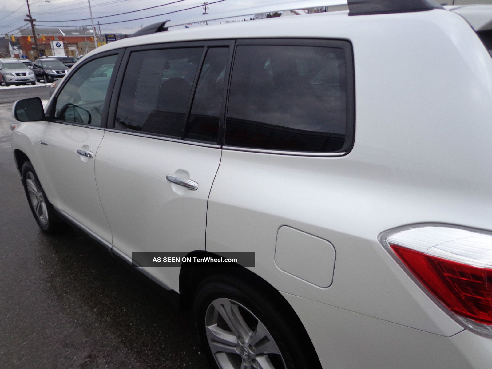 2012 Highlander Limited 4wd Rear Camera 3rd Row