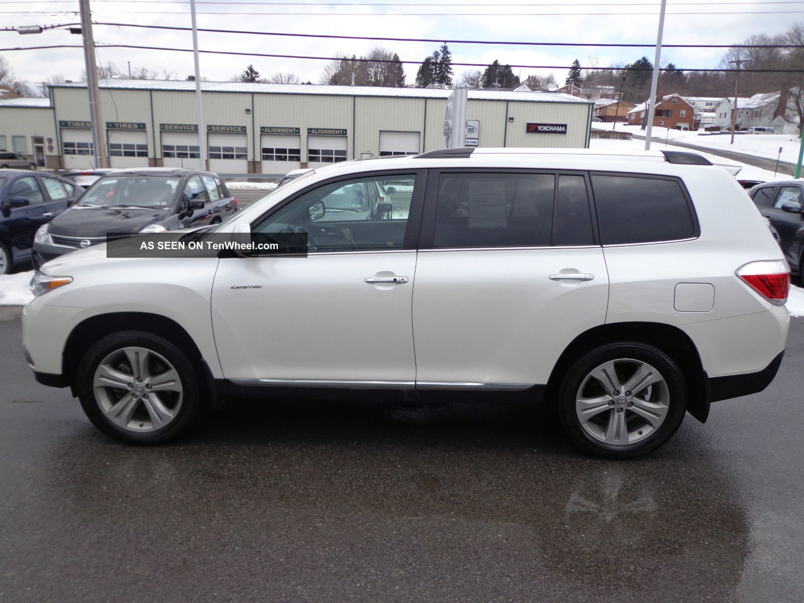 2012 Highlander Limited 4wd Rear Camera 3rd Row