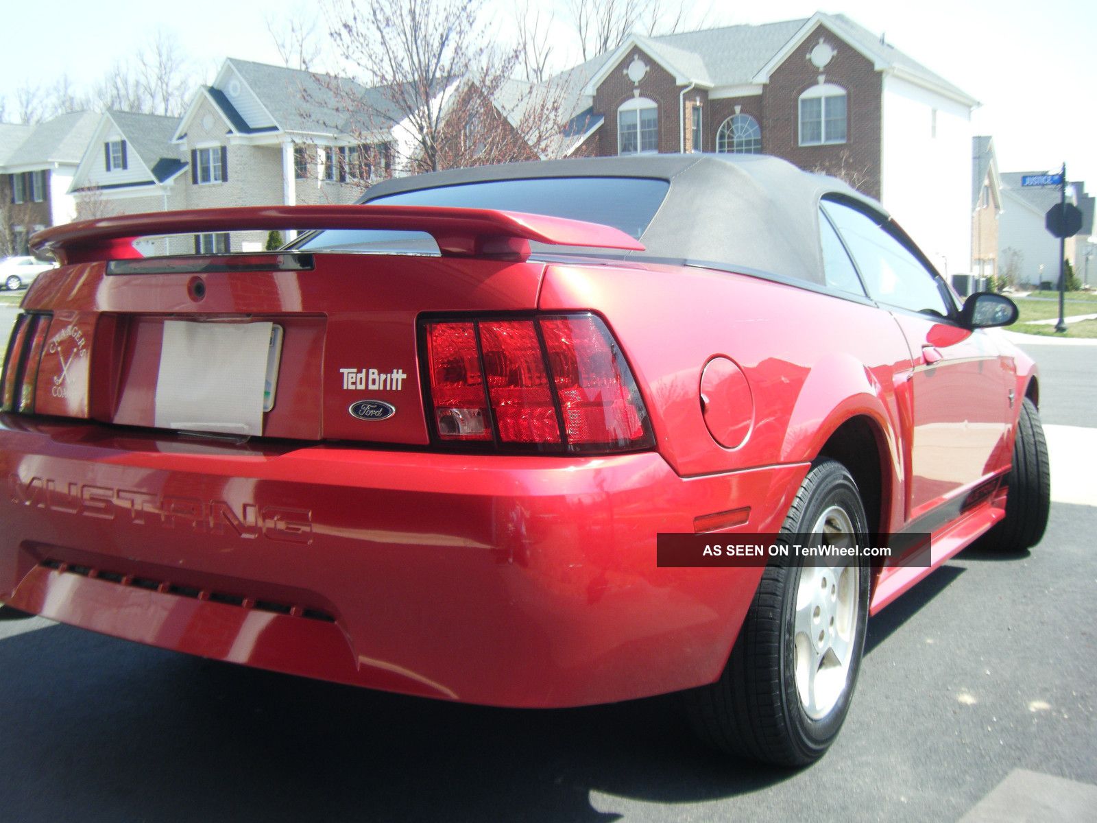 2002 Ford Mustang Base Convertible 2 - Door 3. 8l