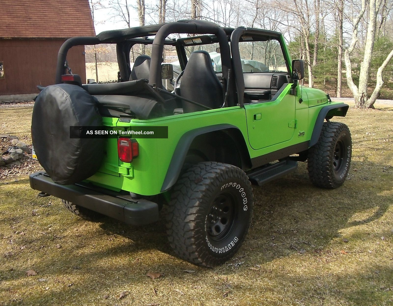 2001 Jeep Wrangler 4. 0l Neon Green (lifted) 3 Day