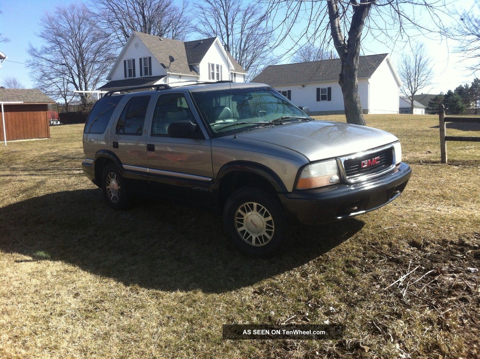 1998 Gmc Jimmy Slt Auto4x4 Fully Loaded Sun Roof Custom 2 - Tone Paint