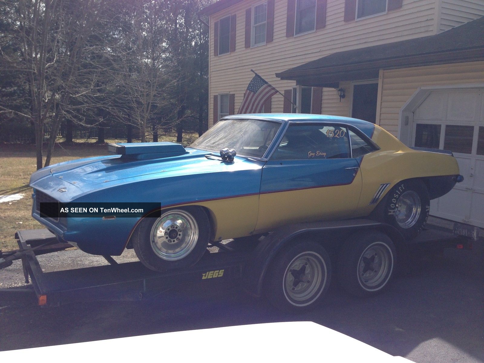 1969 Chevrolet Camaro Ss Clone Tubbed Race Car 720hp Nr