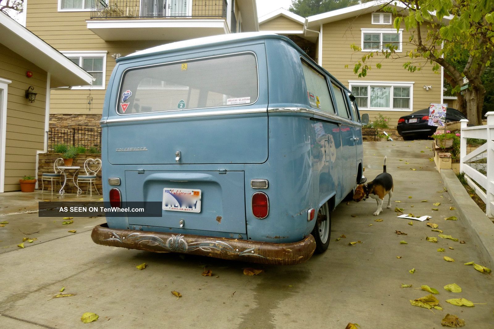 1970 Vw Bus Type2 Bay Window Slammed Custom Rat Rod