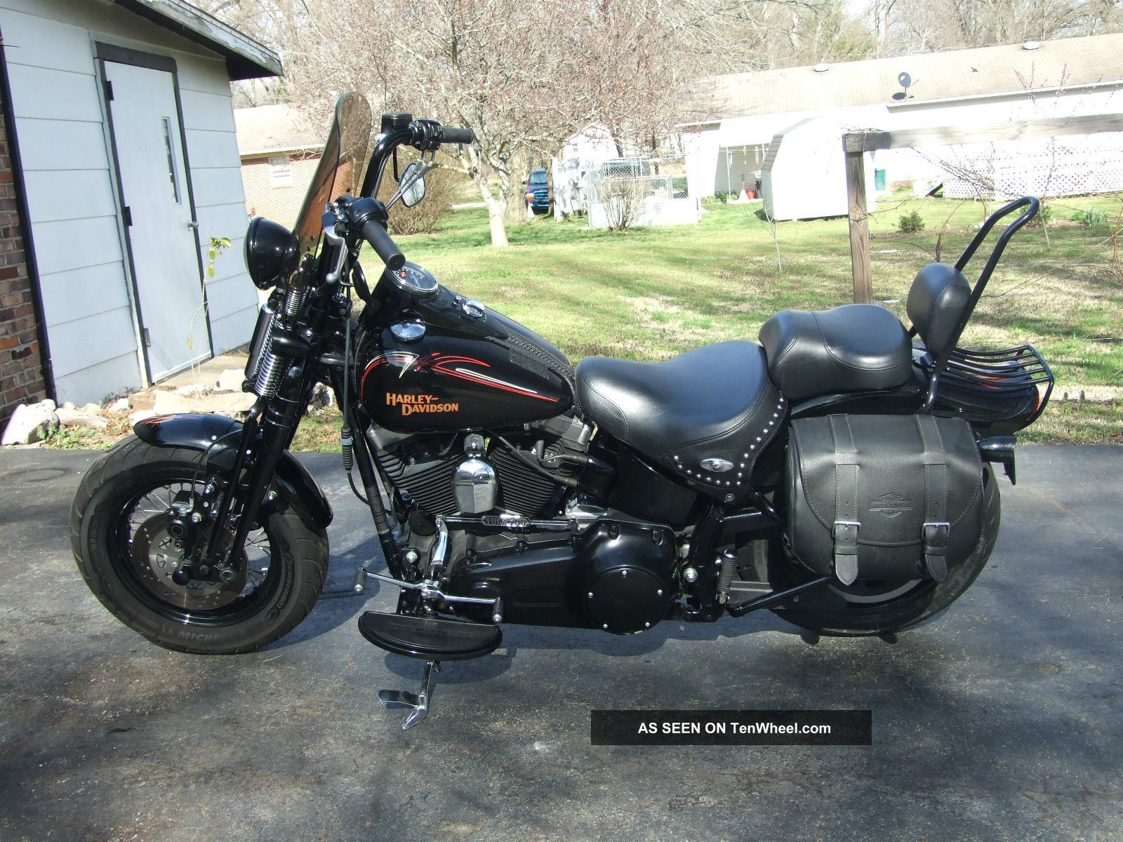2008 Harley Flstsb " Cross Bones " Springer Softail