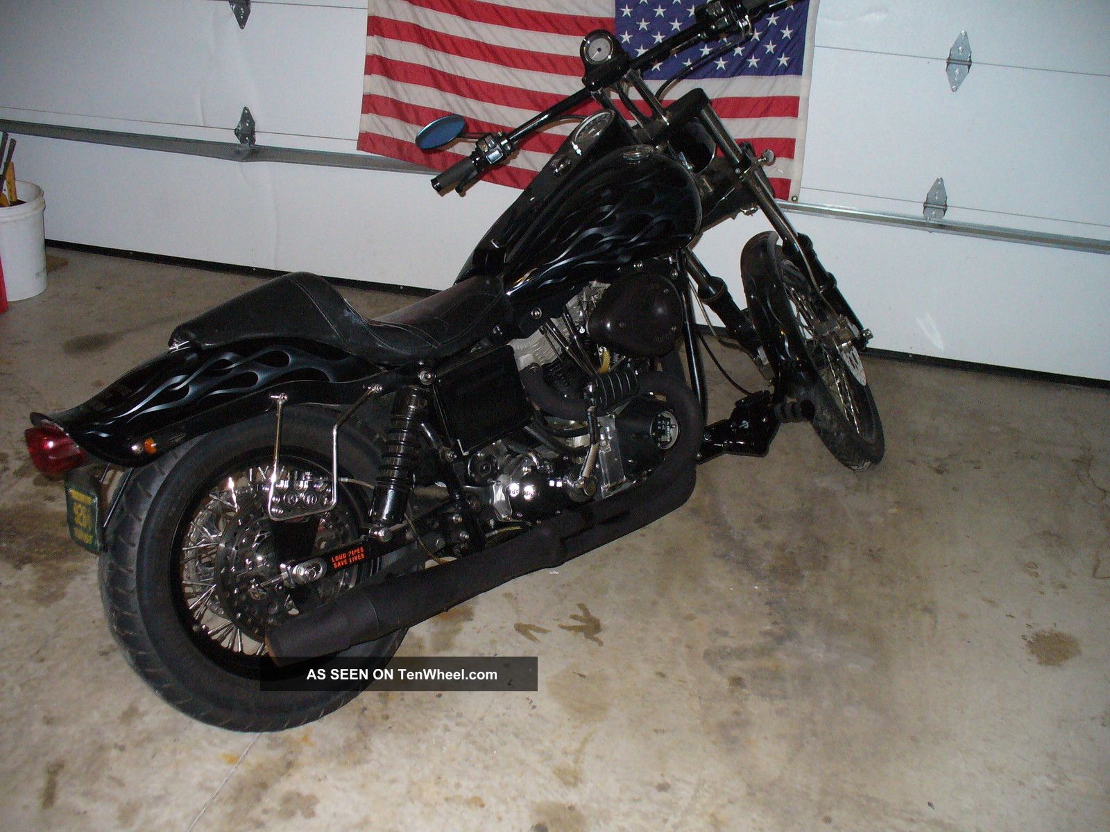 1981 Harley - Davidson Shovelhead Fxe Custom Superglide Wideglide ...