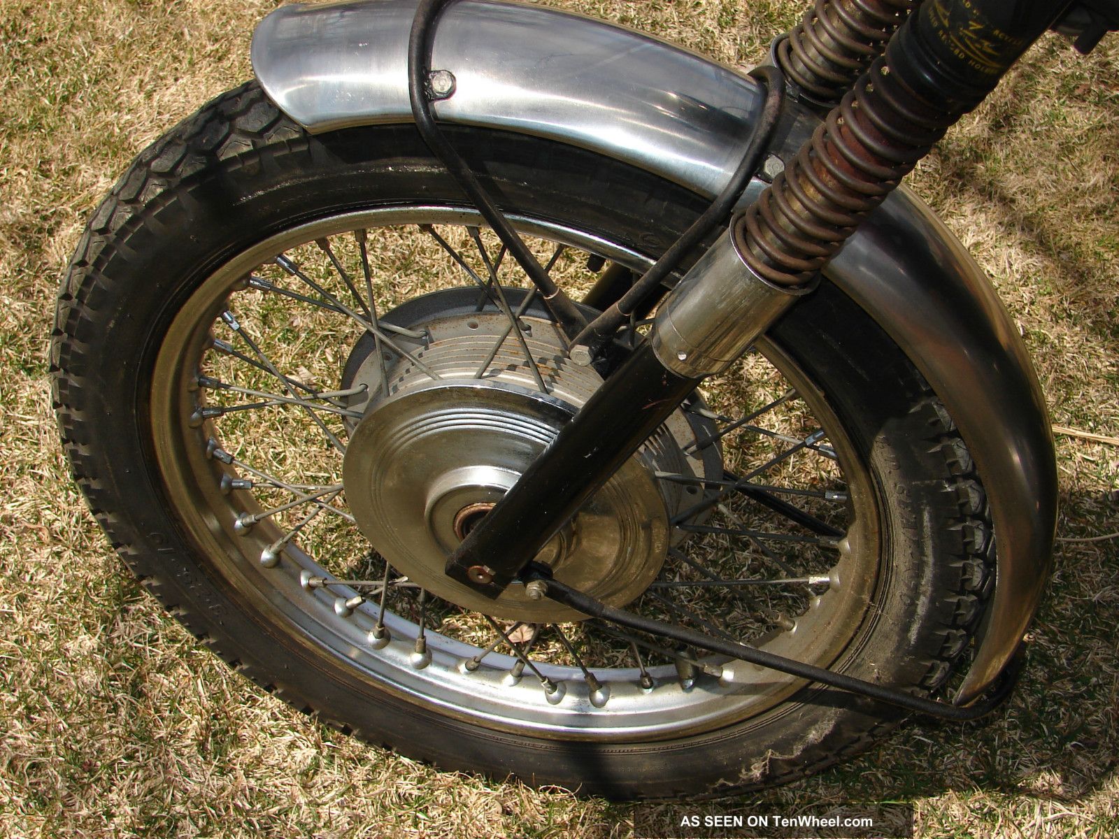 1969 Triumph Tr6c 650 All Survivor Desert Sled Just Look