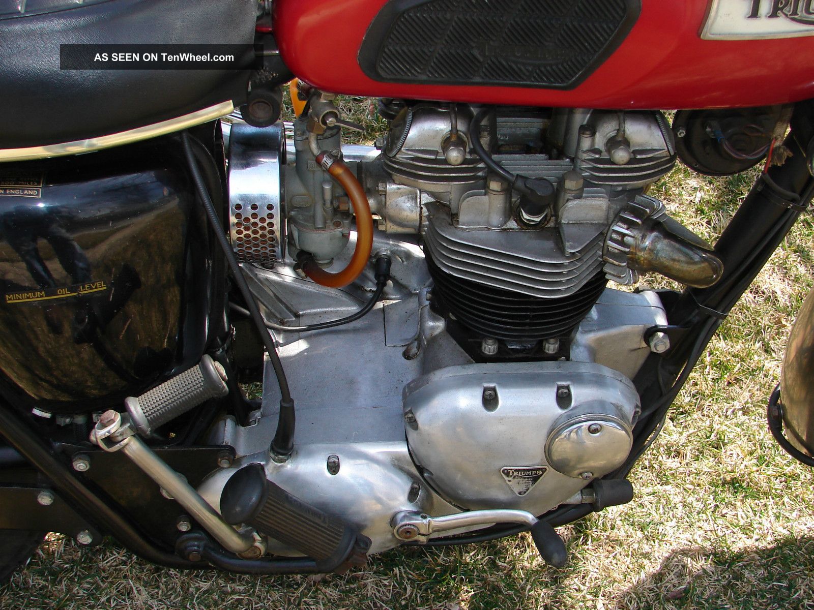 1969 Triumph Tr6c 650 All Survivor Desert Sled Just Look