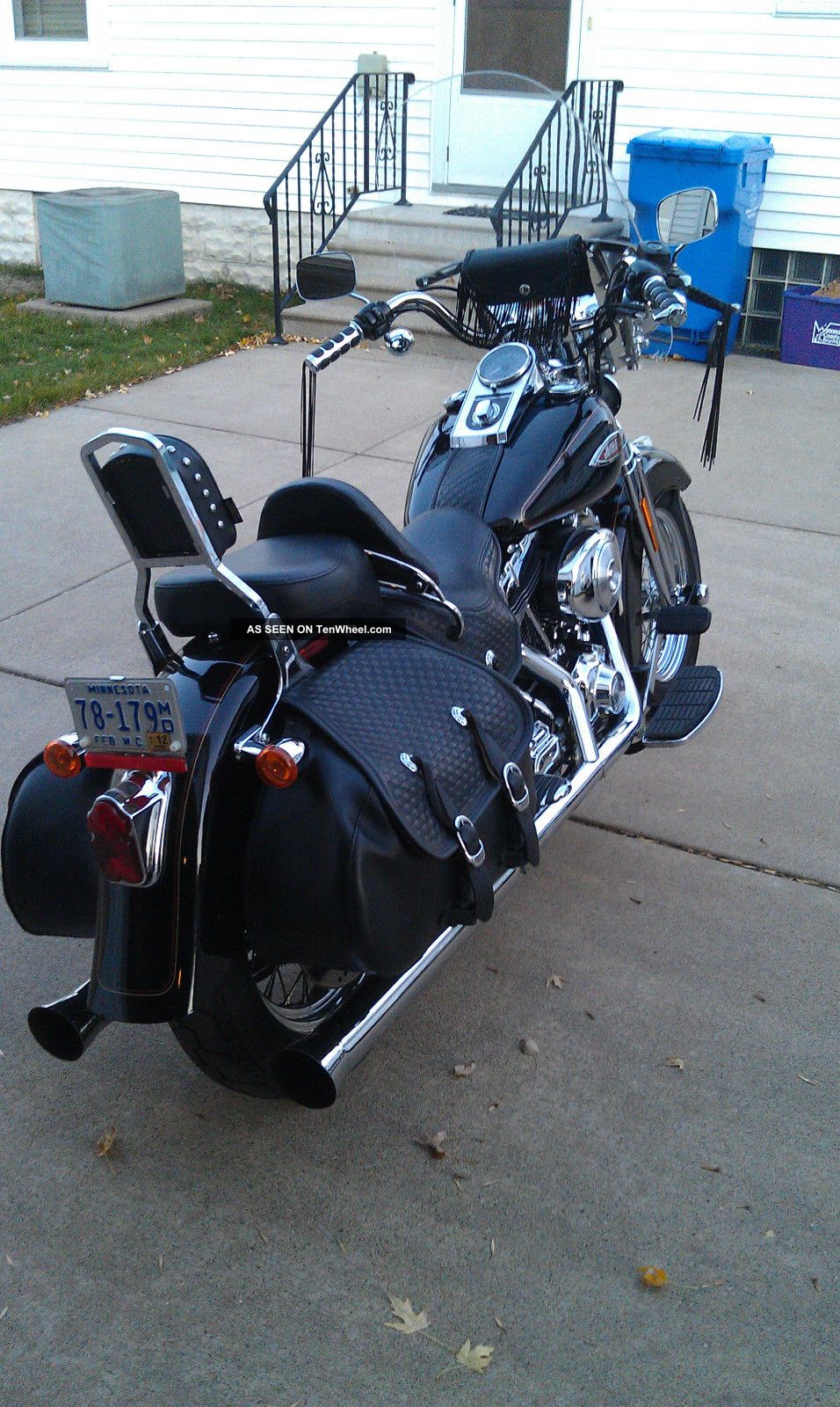 2002 Harley Davidson Flsts Heritage Softail Springer Classic Collector