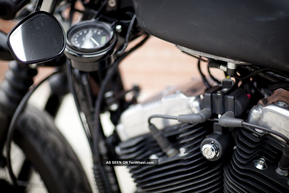 2007 Harley Davidson Nightster Xl 1200 Sportster - Retro Cafe Chopper ...