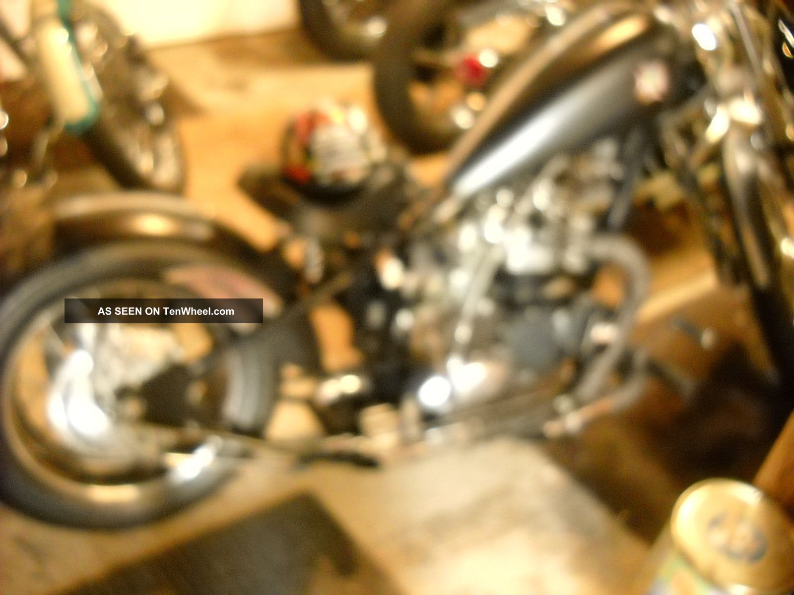 1965 Triumph 750cc 5 Spd Wide Tire Rigid Ratrod Chopper