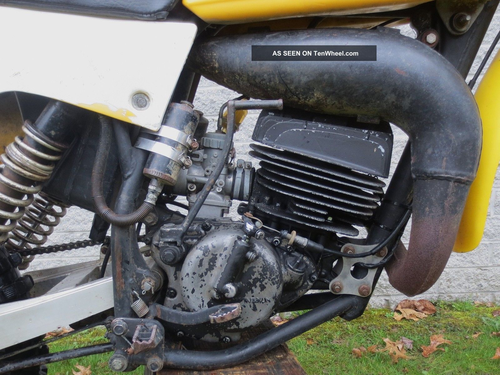 1979 Suzuki Rm125 Motocross Racer Trail Bike Ready To Ride