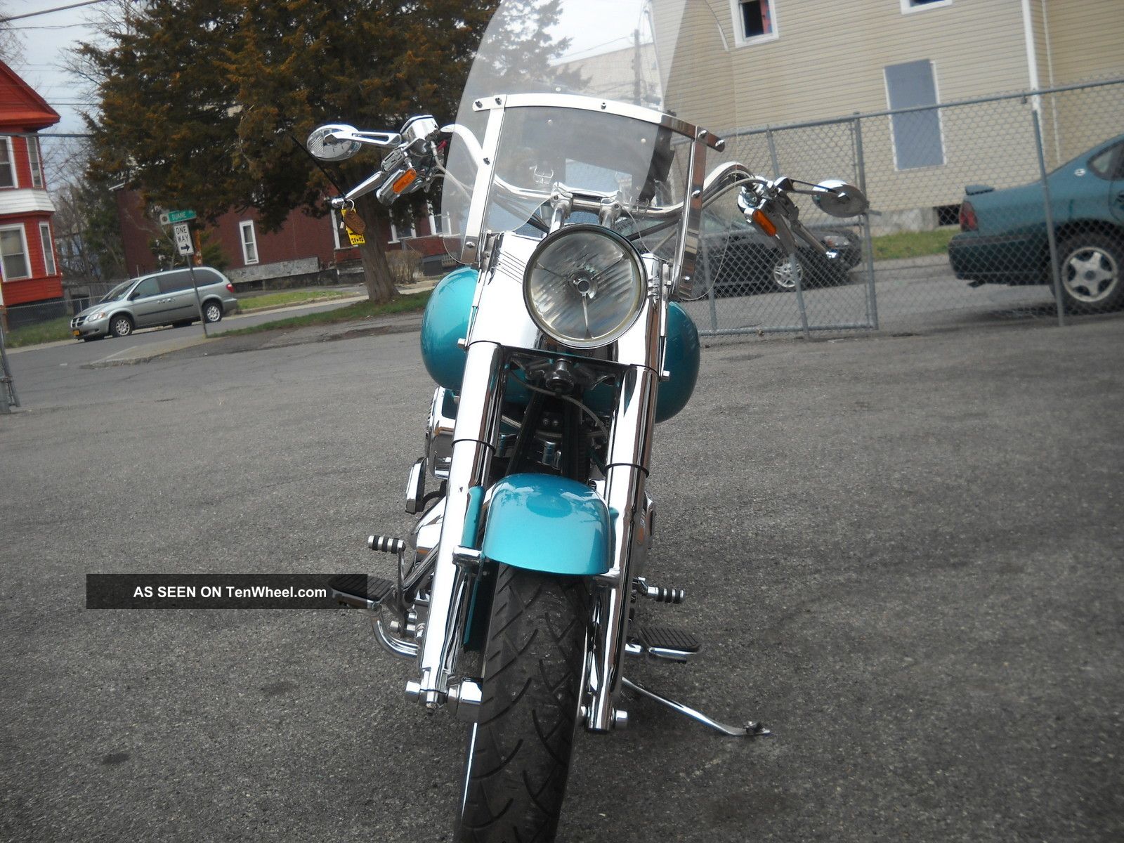 2002 Fatboy Flstf Custom Built Show Bike 100 Inch Revtech, Chrome ...