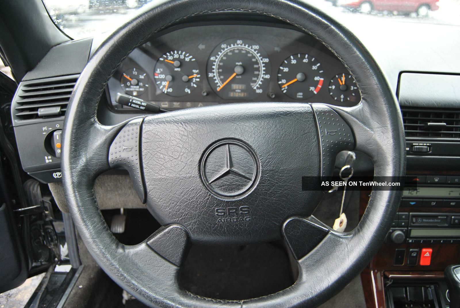 1997 Mercedes - Benz Sl - 500 Convertible Luxury Sport Car - Black