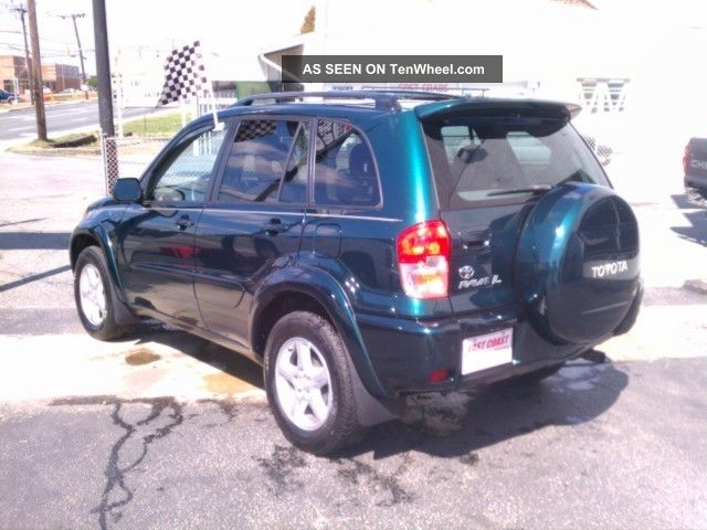 2002 Toyota Rav4 L 4wd Sport Utility 4 - Door 2. 0l