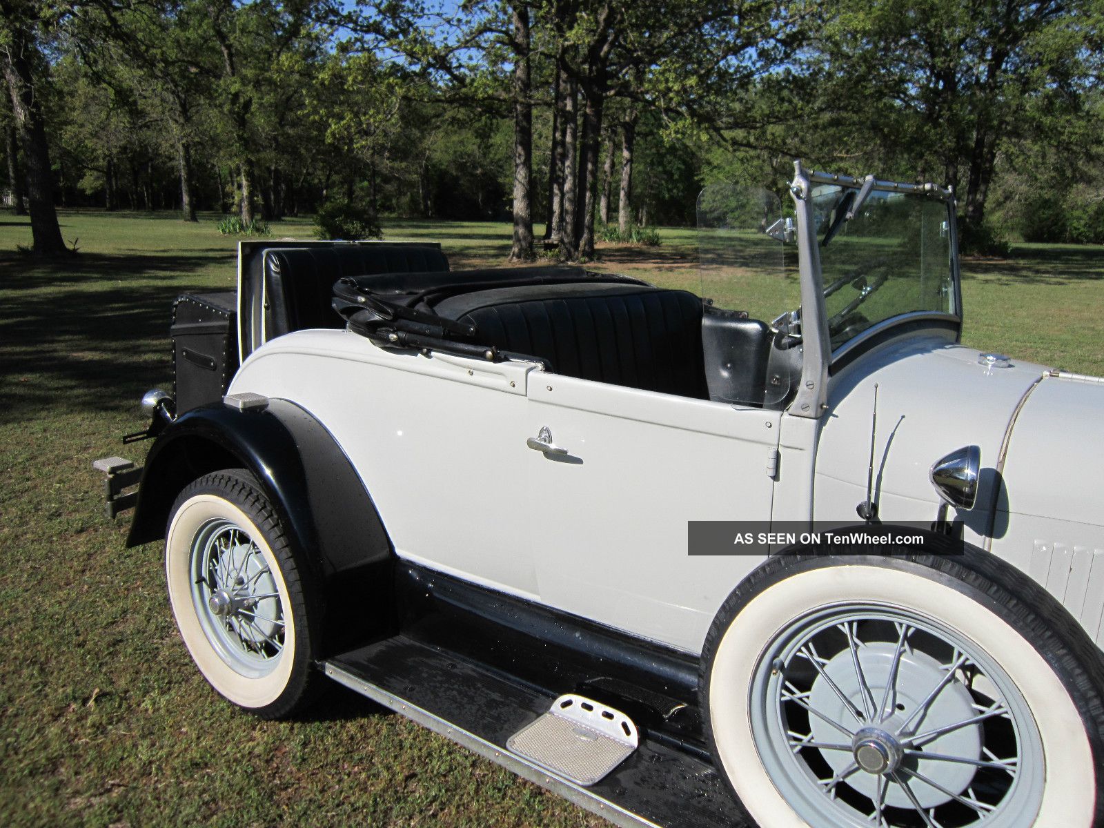 Shay Replica Of A 1929 Ford. Model A Convertible