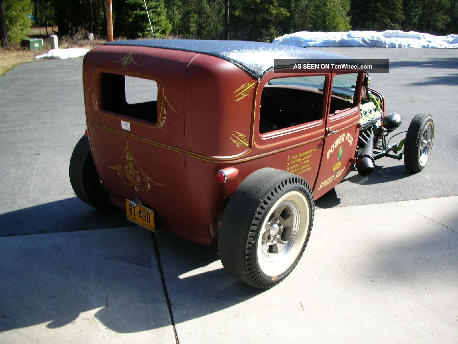 1930 Ford Model A Rat Rod Pro Bult All The Good Stuff 392 Hemi Hot Rod