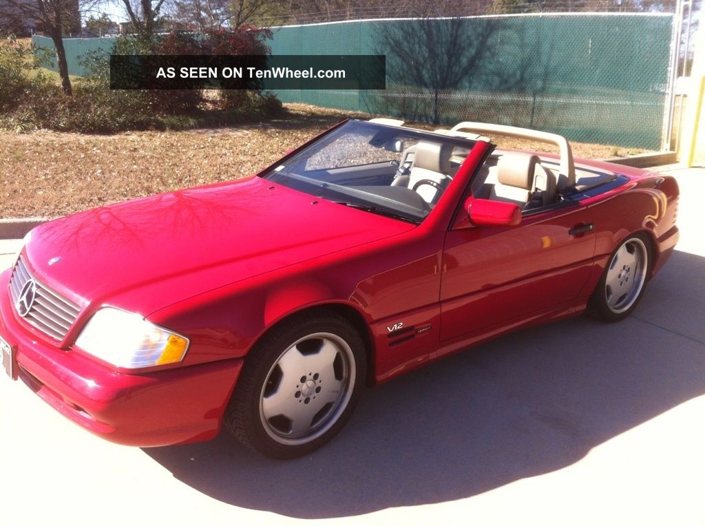 1997 Mercedes Benz Sl 600 Convertible