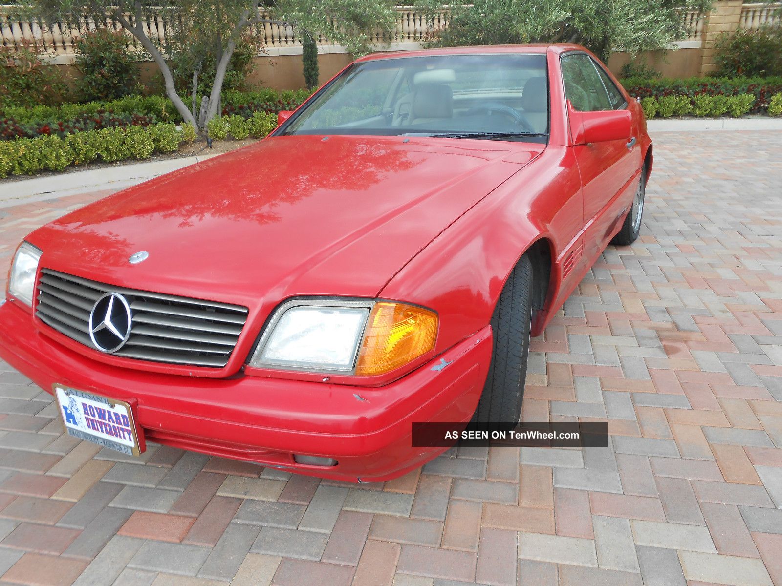 1990 Mercedes - Benz Sl500 500sl 2d Coupe Classic Convertible 500 Sl Mb ...