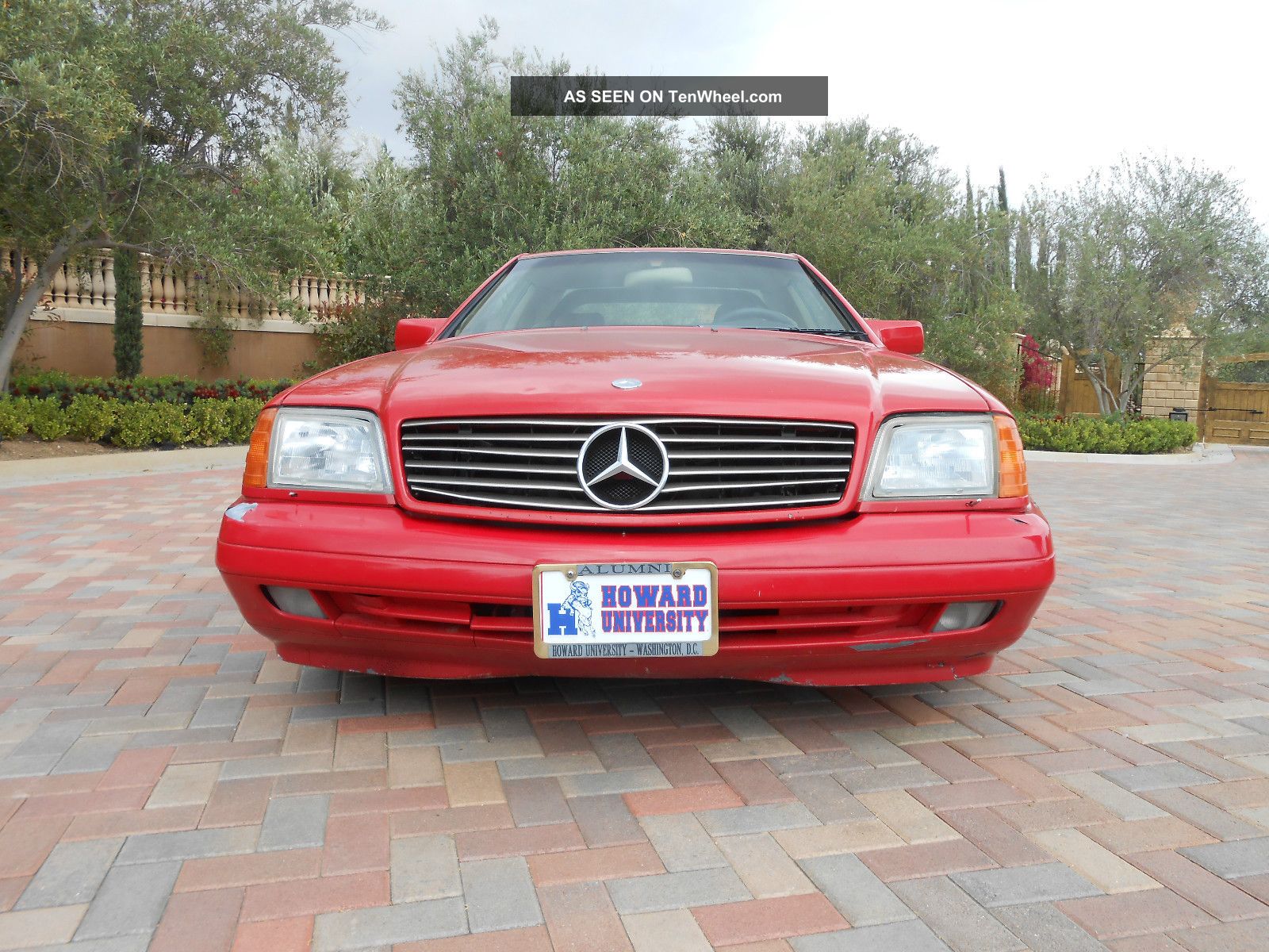 1990 Mercedes - Benz Sl500 500sl 2d Coupe Classic Convertible 500 Sl Mb ...