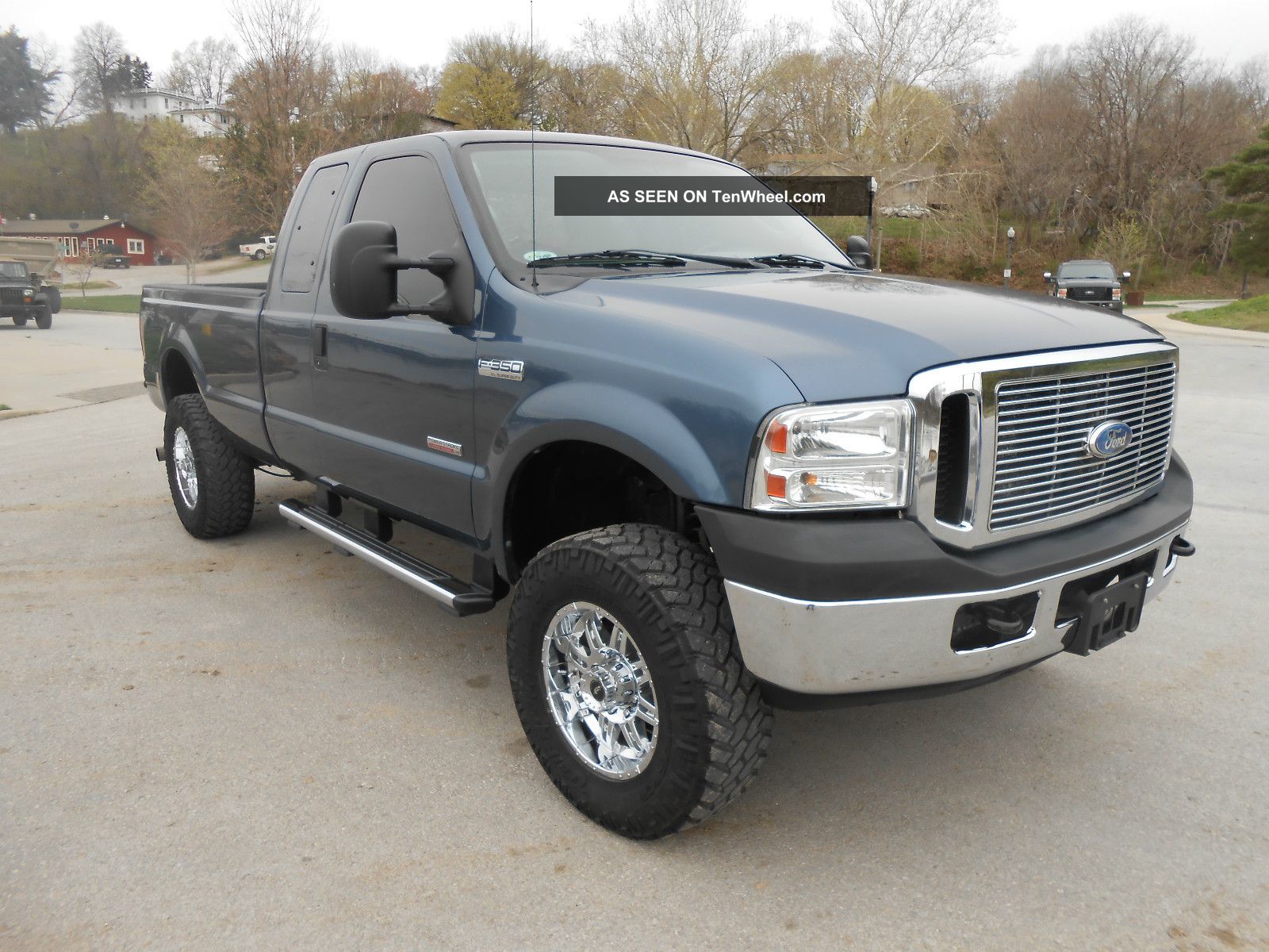 2006 Ford F - 350 Duty Ext. Cab 6. 0l Lifted Blue 4x4