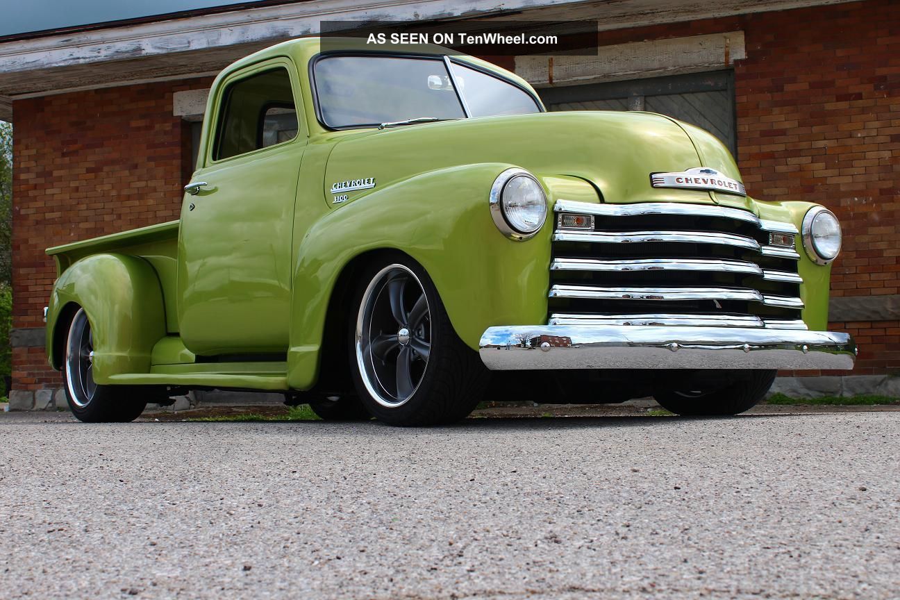 1949 Chevy Truck Rat Hot Rod Streetrod 49 50 51 52 53 Chevrolet Pickup