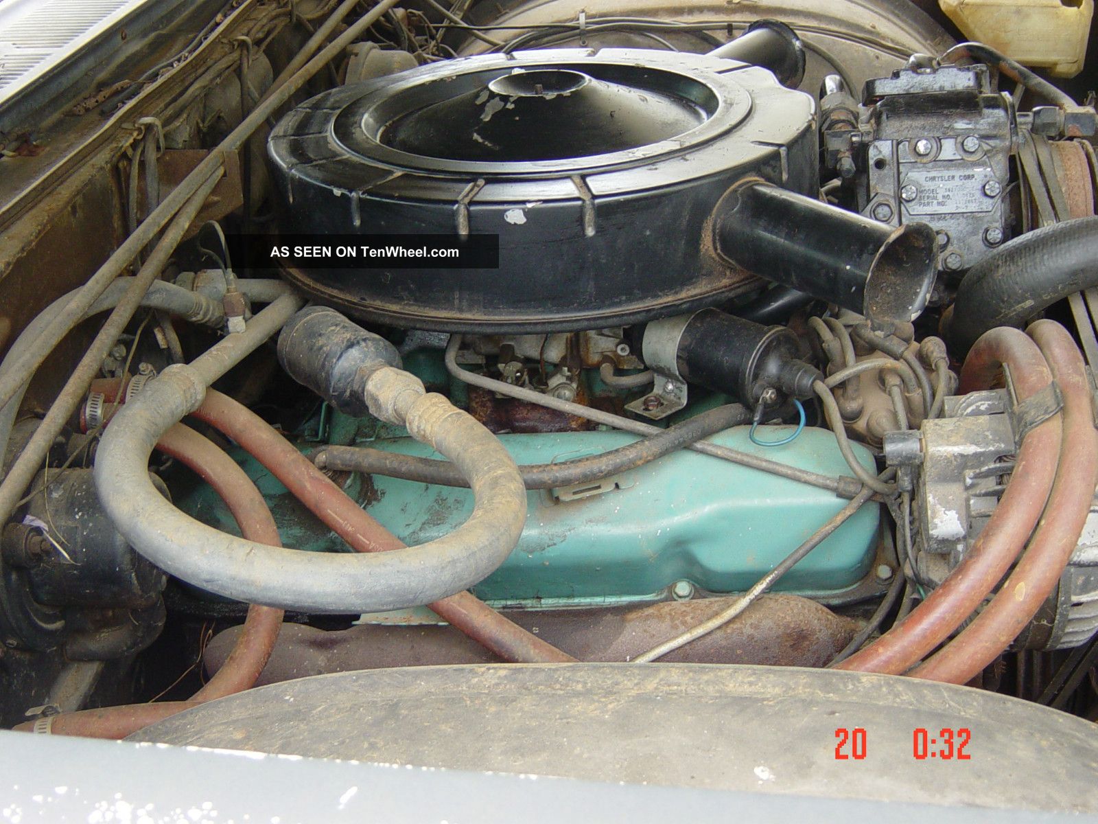 1966 Plymouth Fury Iii Vip Edition 383 Commando V8 Gray With Fender Skirts.