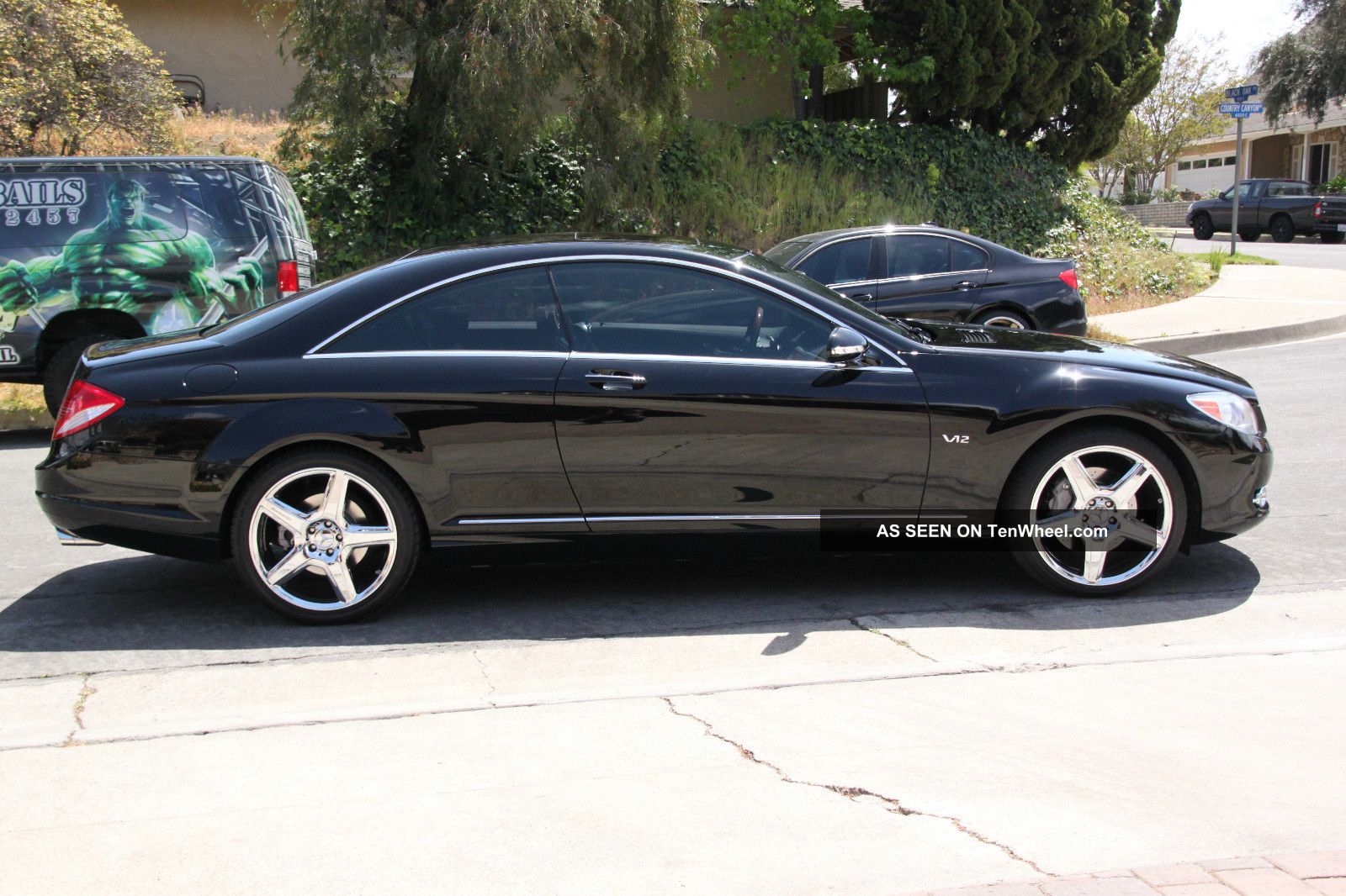 2009 Mercedes - Benz Cl600 2 - Door Coupe V12 Turbo Charged 5. 5l