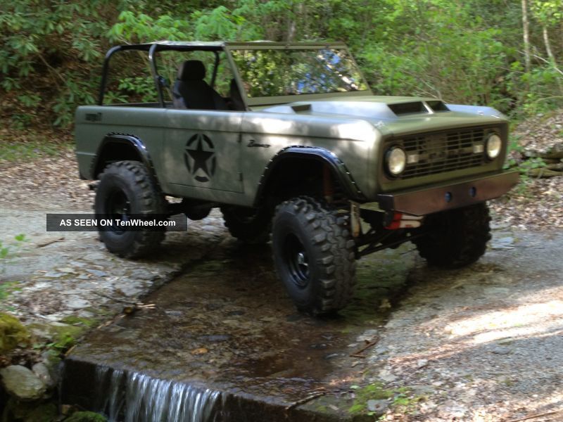 1977 Ford Bronco Military Tribute Sarge 77