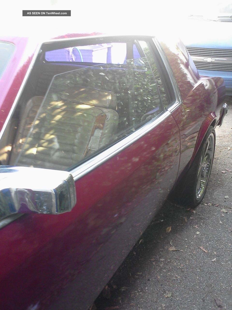 1982 Buick Riviera Classic Candy Red Black 2 Door Chevy Engine Custom Donk