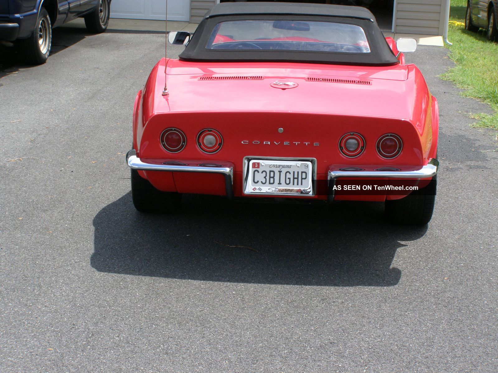 1972 Chevrolet Corvette Base Convertible 2 - Door 5. 7l