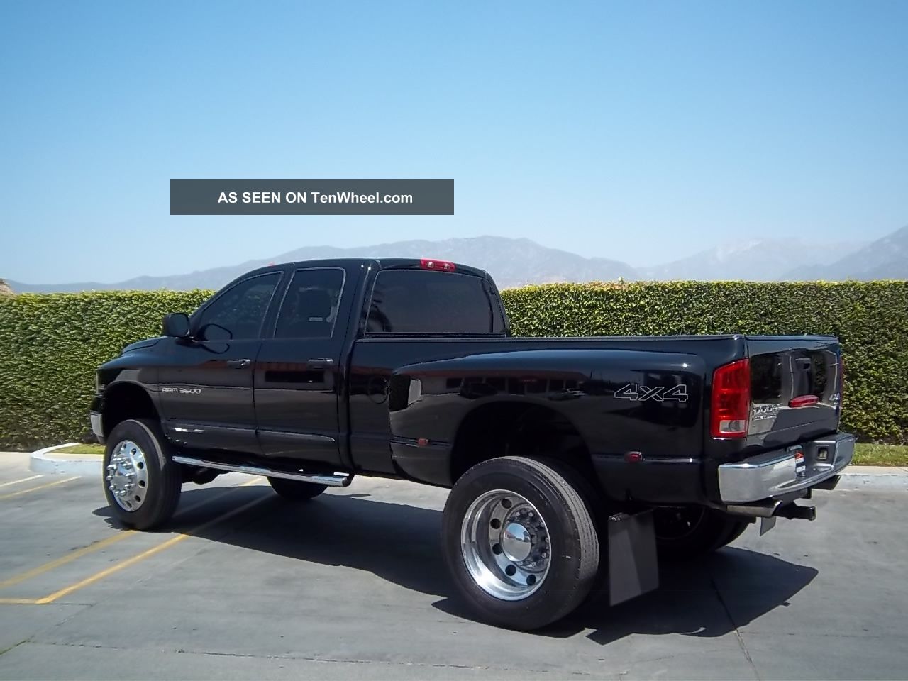2004 Dodge Ram 3500 4x4 Dually With 22. 5 Semi Wheels And Tires, Lifted ...
