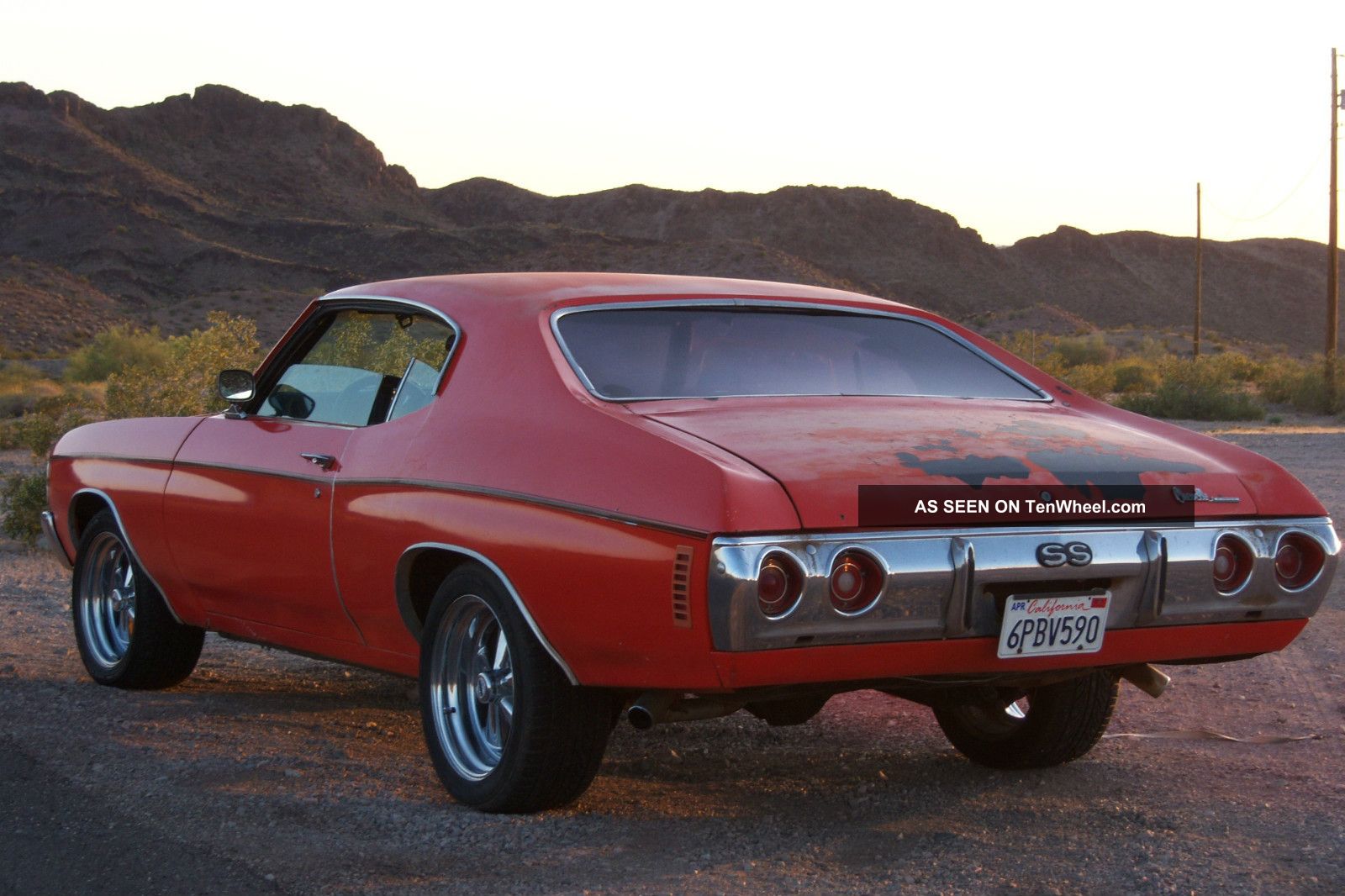 1971 Chevelle Ss Survivor 17 Inch Cragars Built 392 Motor Posi Rear End