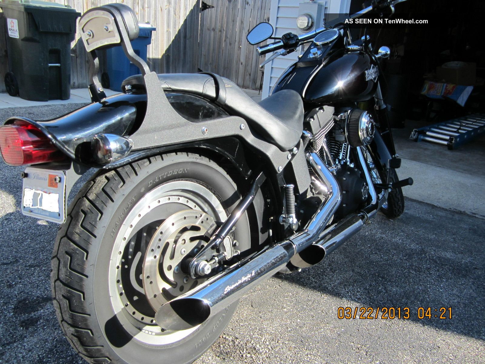 2004 Harley Davidson Softail Night Train Black