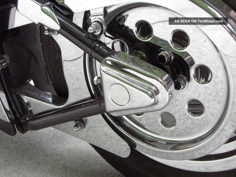 1998 Hd Fxstc Softail Custom Completely Chrome Absolutely Stunning Show ...