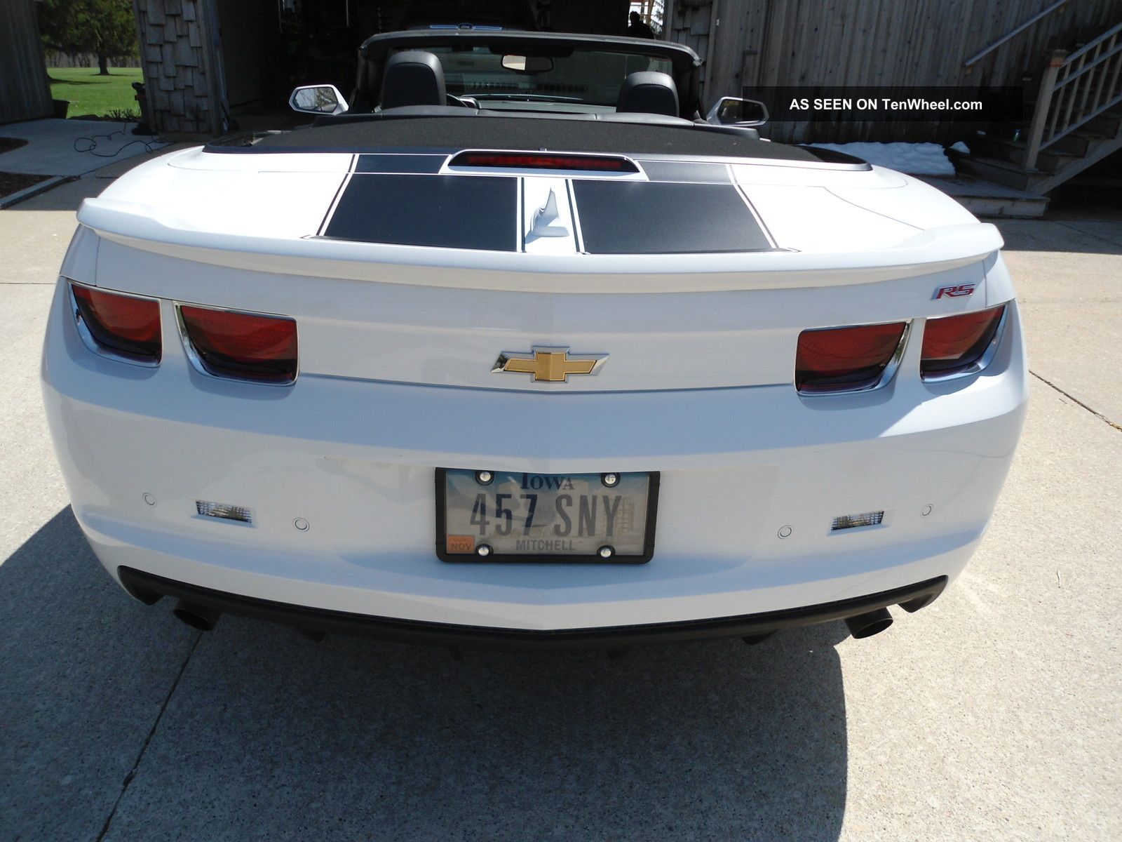 2011 Camaro 2lt Convertible With Rs Package