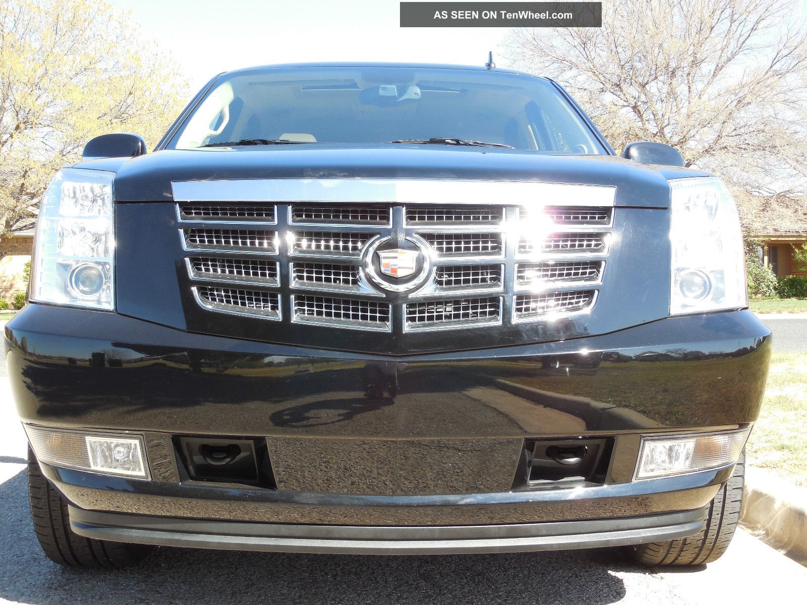 2012 Cadillac Escalade Luxury Awd Black Raven / Casmere Dvd Roof Quads 22