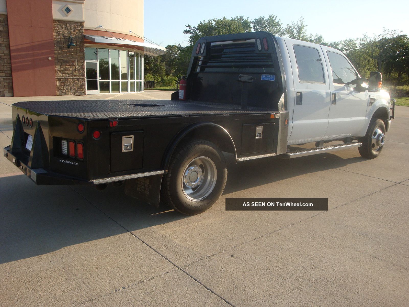 2010 Ford F350 Crewcab 4x4 Flatbed Dually