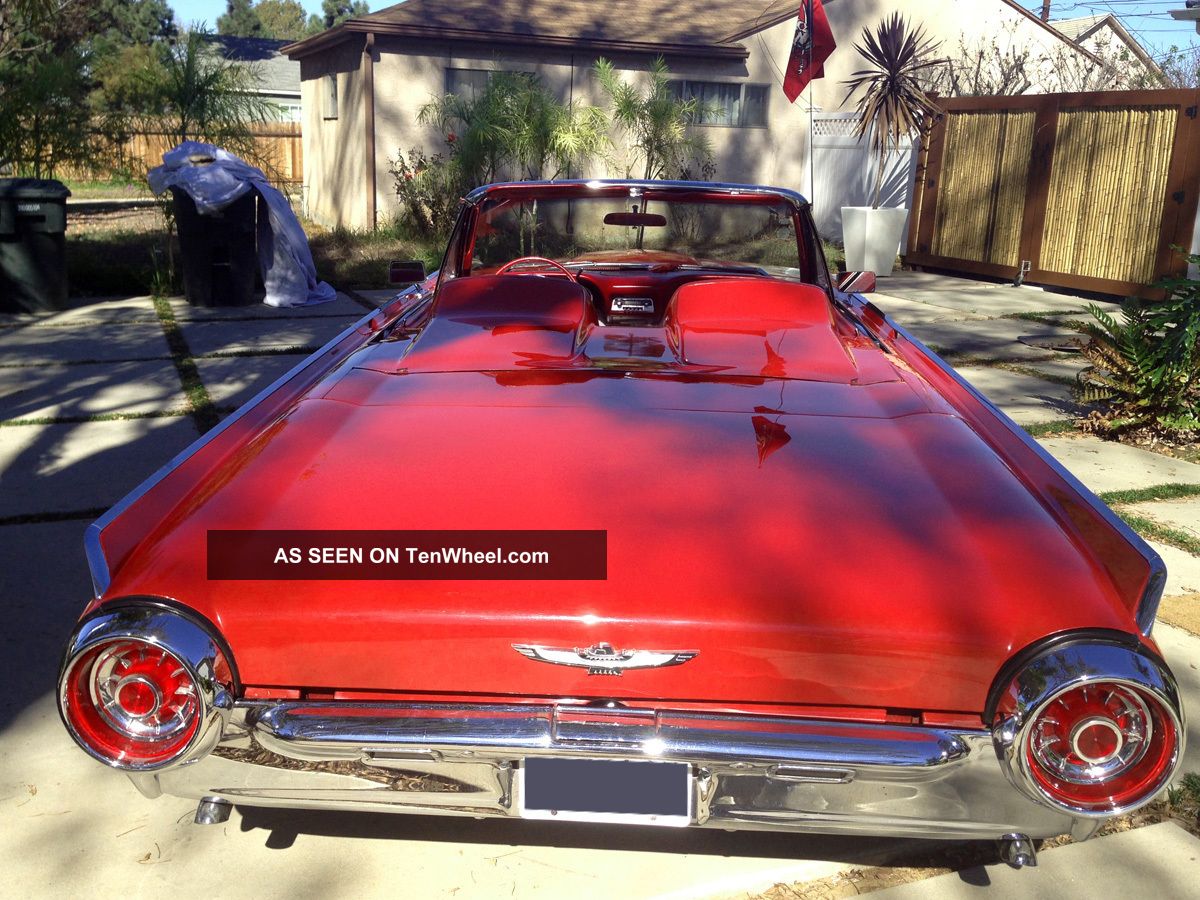 1963 Thunderbird Convertible Roadster Package (bullet - Bird)