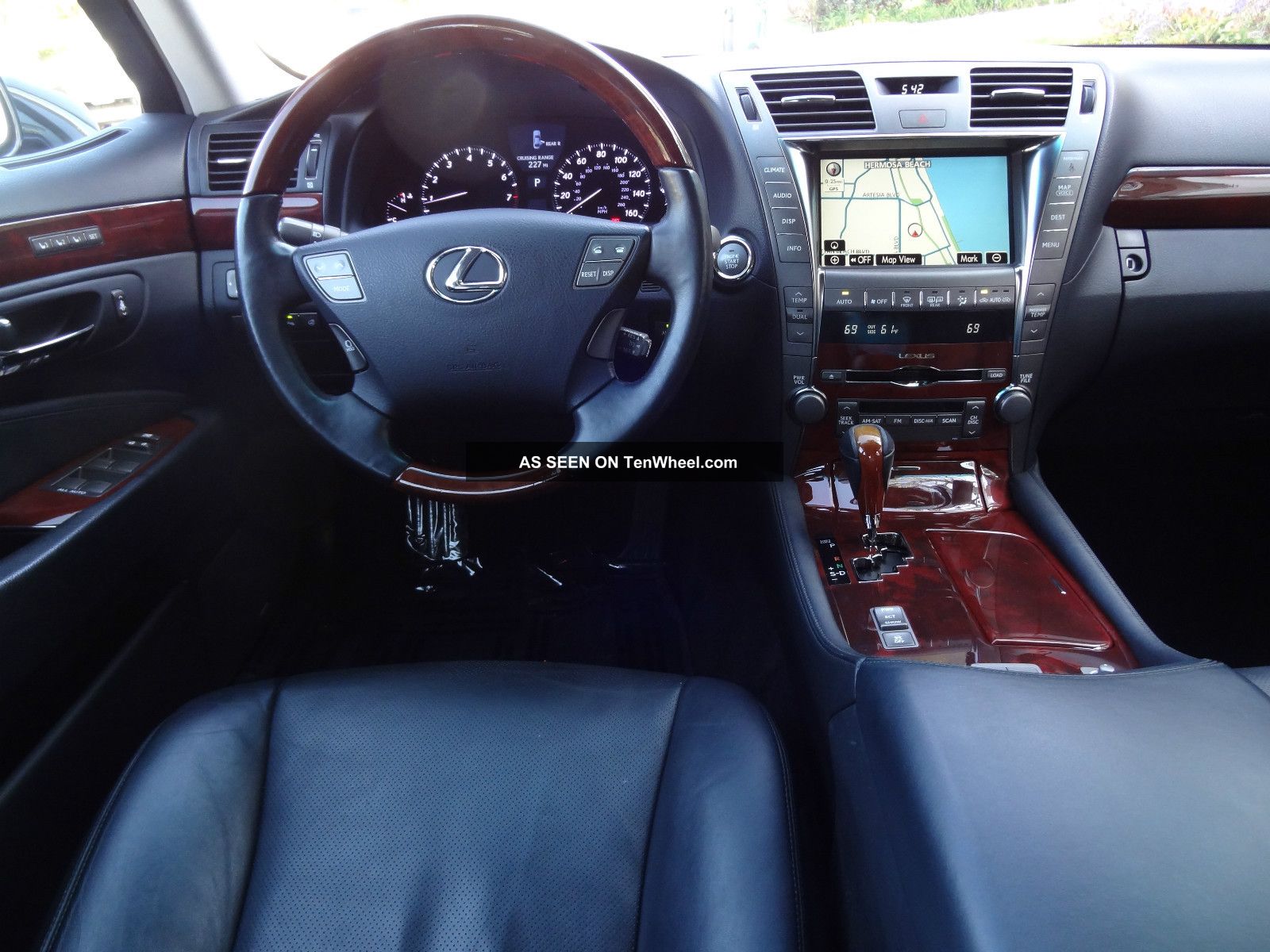 2007 Lexus Ls460 Base Sedan 4 - Door Smokey Granite / Black